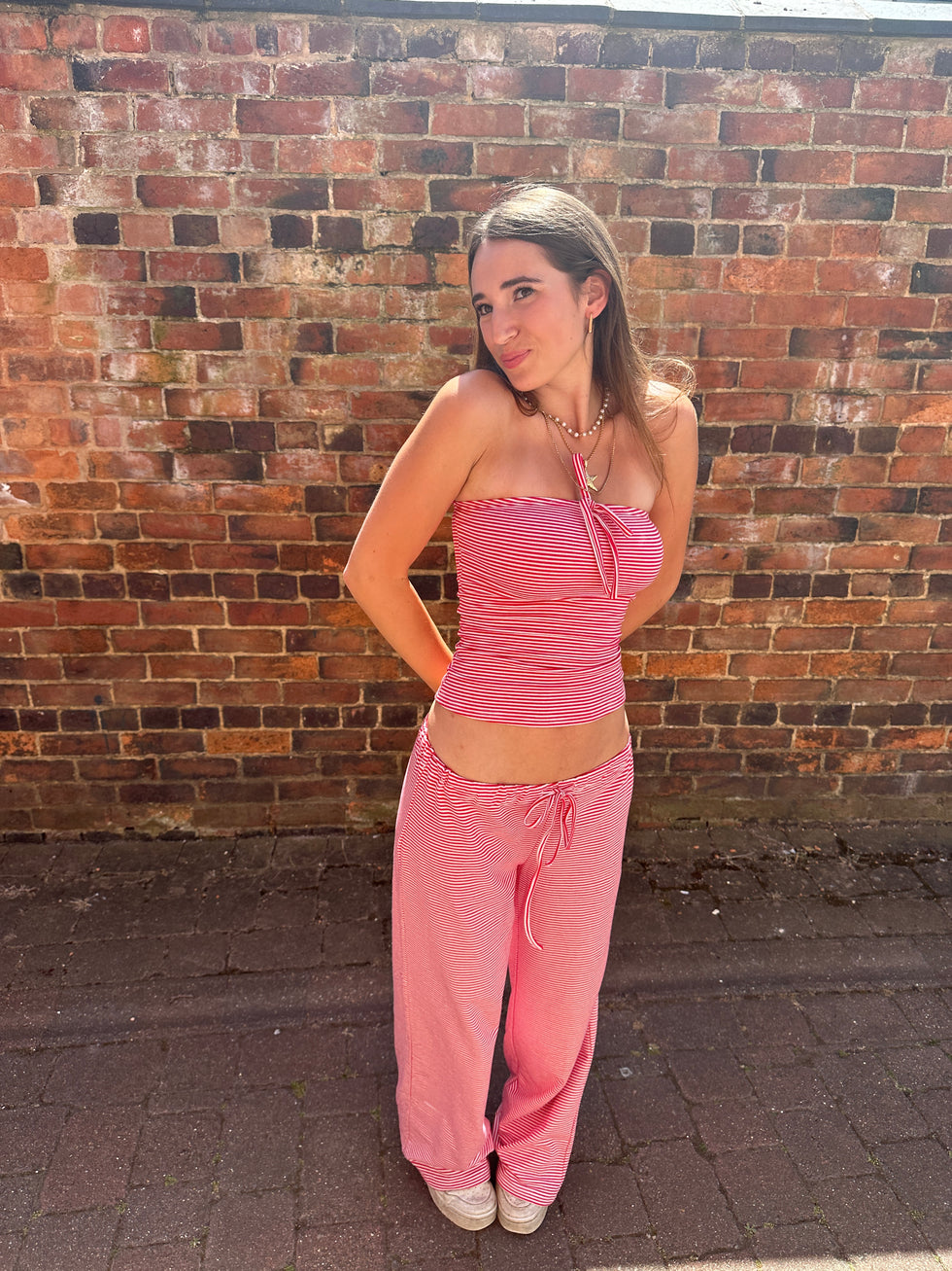 Ida Tube Top - Ruby Red – moo moda