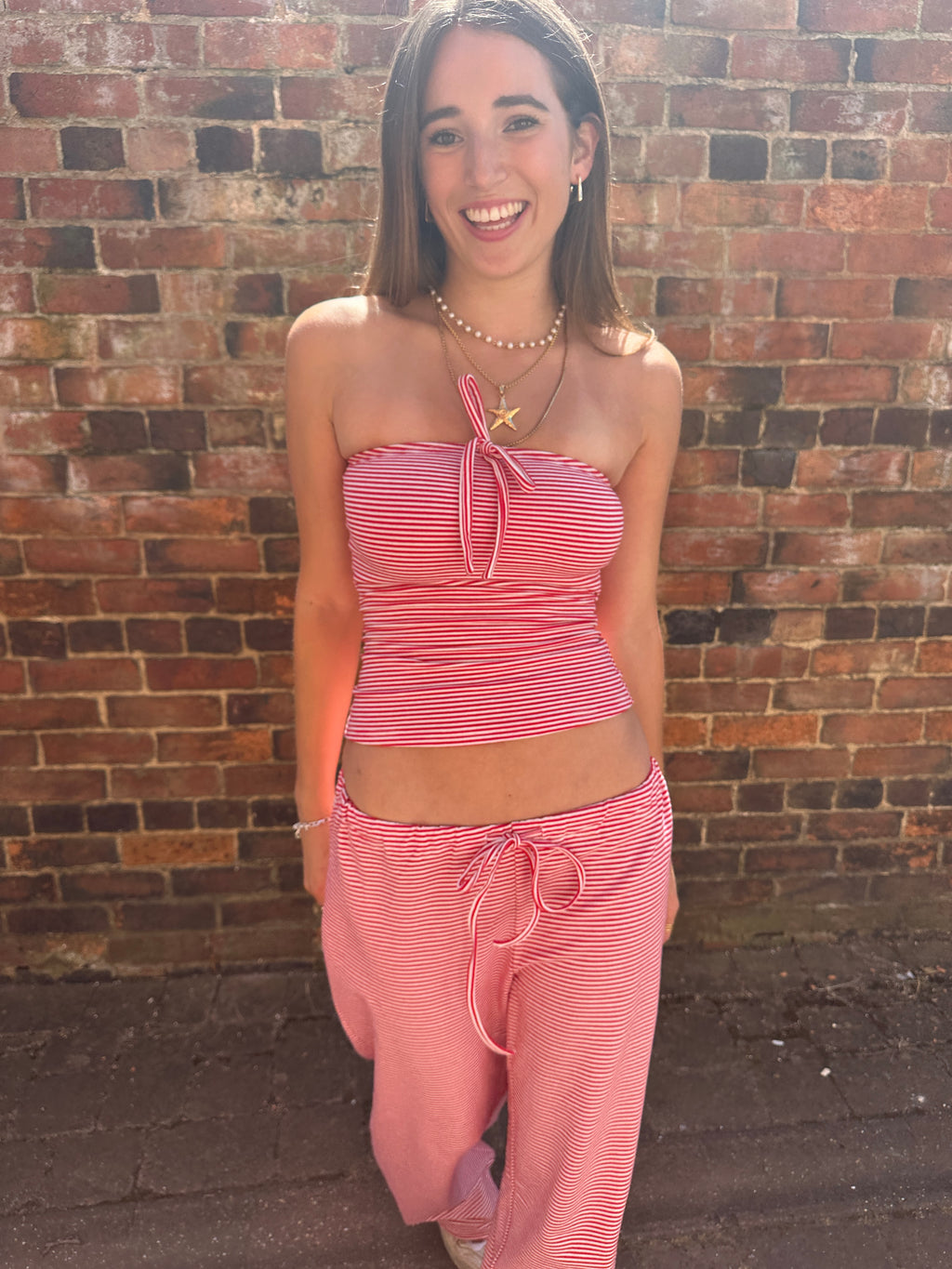 Ida Tube Top - Ruby Red – moo moda