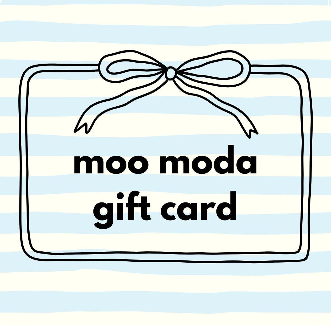 Moo Moda gift card – moo moda